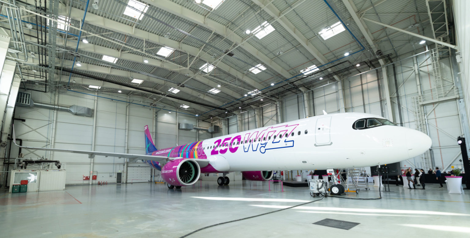 Wizz Air feiert die Übernahme ihres 250. Flugzeugs – ein neuer Meilenstein in der ...
